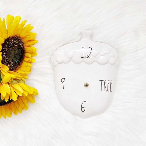Rae Dunn | Wall Decor | New Rae Dunn Acorn Clock | Poshmark